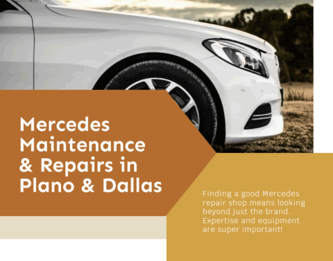 Mercedes Maintenance & Repairs in Plano & Dallas - European Car Repair ...